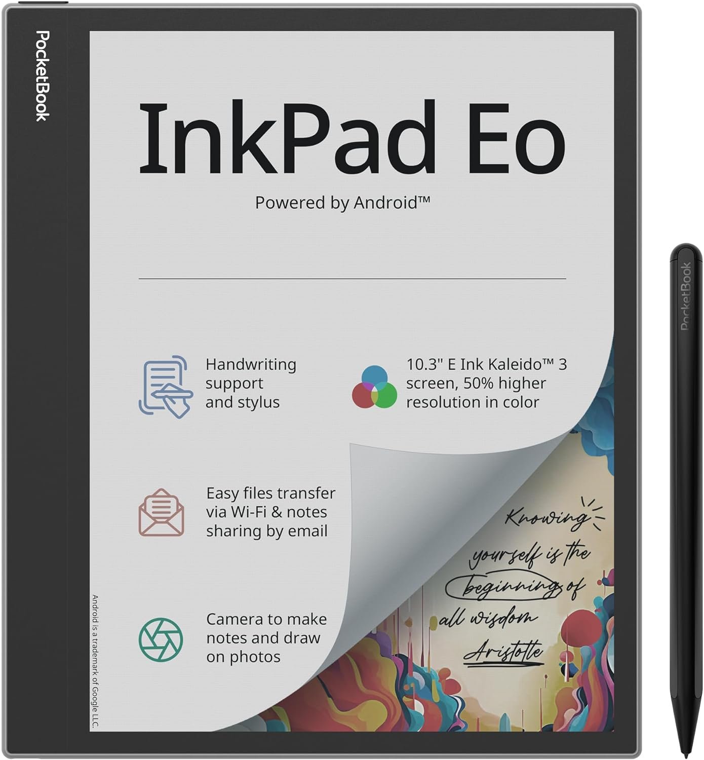 Descubre las ventajas del PocketBook InkPad Eo 10.3 E-Ink Kaleido 3 ...